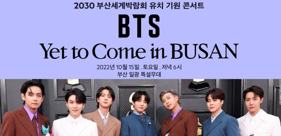 Kontroversial, Ini Detail Konser BTS 2022 Gratis di Busan - Yoona