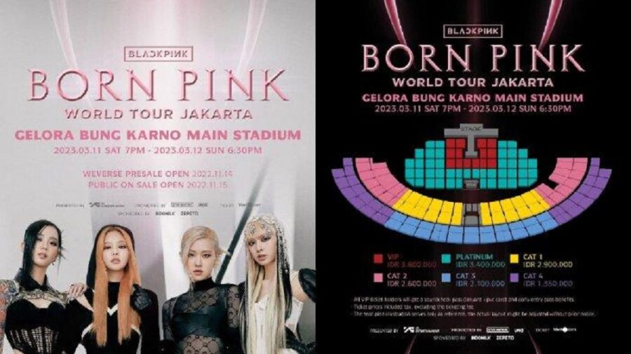 Blink Siap-Siap, Ini Bocoran Konser Blackpink di Indonesia!