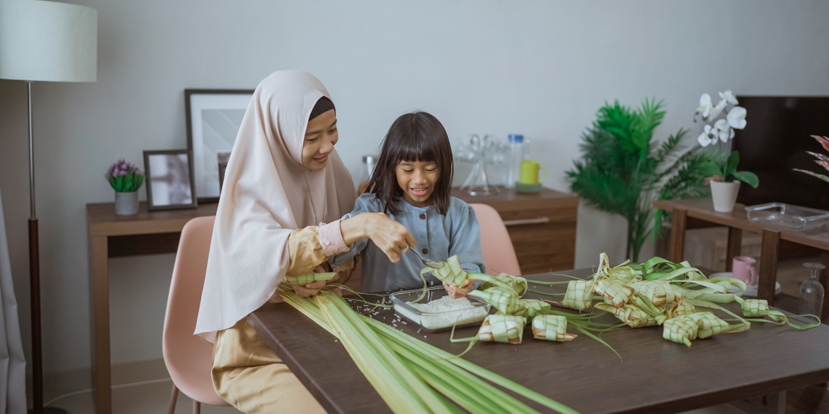 Ide Hiasan Meja Lebaran, Bikin Suasana Lebih Hangat dan Estetik